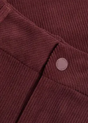 Varley Wide-leg Corduroy Trousers - Chocolate