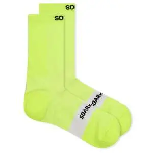 SOAR Crew Socks - Fluo Yellow