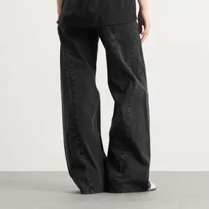 MAISON MARGIELA Step Waist Wide Leg Jeans