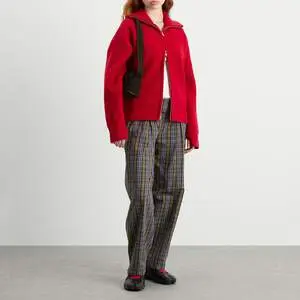DAMSON MADDER Fia Check Trousers