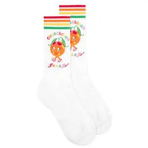 Casablanca Kaizen Sports Socks - White