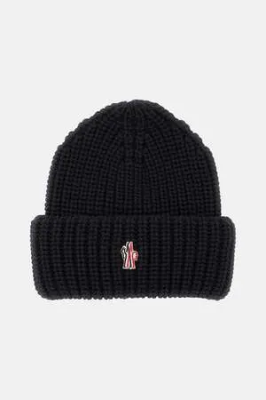Moncler Wool Hat - Black
