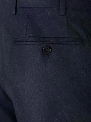Canali Wool Trousers - Blue