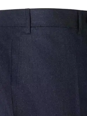 Canali Wool Trousers - Blue