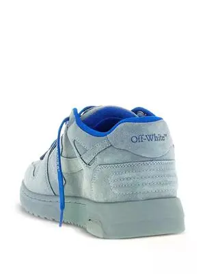 Off-White Suede Sneakers With Logo Tag