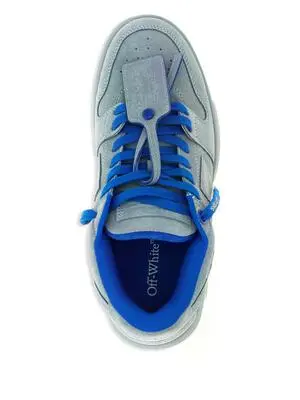Off-White Suede Sneakers With Logo Tag