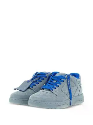 Off-White Suede Sneakers With Logo Tag