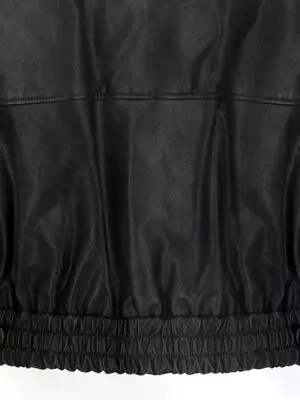 AMOMENTO Zip-up Bomber Jacket