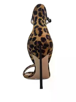 Casadei 100mm Leather Heeled Sandals