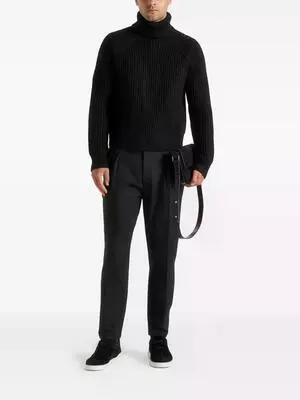 Manière De Voir Rudy Roll-neck Chunky-knit Sweater