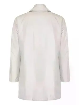 FAY Buttoned Collar Coat - Neutrals
