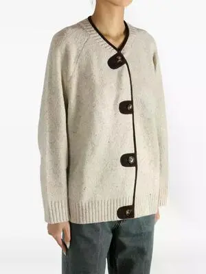 ATELIER Button Trim Cardigan