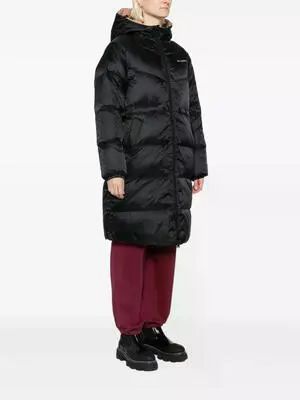 Karl Lagerfeld Logo-embroidered Reversible Coat