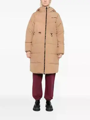 Karl Lagerfeld Logo-embroidered Reversible Coat