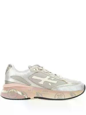 Premiata Moerund7797 Logo Sneakers - Silver