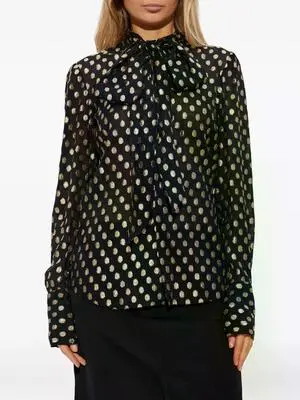 Dsquared2 Polka-dot Tie Shirt
