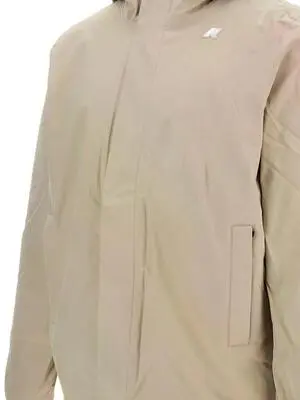 K-WAY Padded Zip Jacket - Neutrals