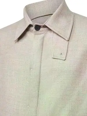 D4.0 Buttoned-collar Shirt Jacket
