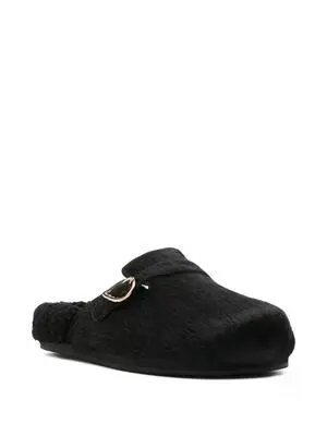 ANCIENT GREEK SANDALS Vasilitsa Mules - Black