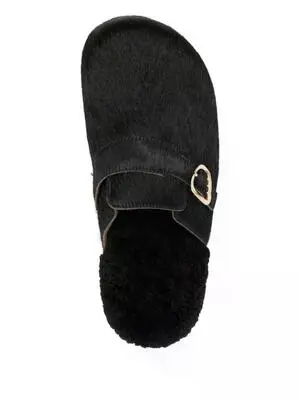 ANCIENT GREEK SANDALS Vasilitsa Mules - Black