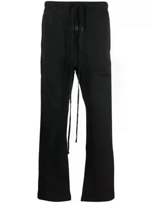 Fear Of God Logo Print Track Pants - Black