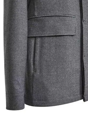D4.0 Flap-pockets Shirt Jacket