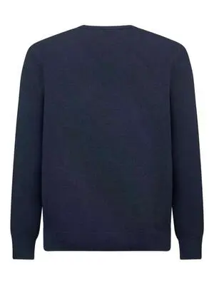 MC2 SAINT BARTH Embroidered Drink Motif Crew Neck Sweater