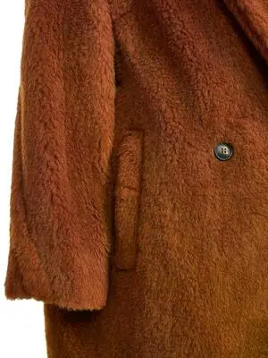 Max Mara Tedgirl Alpaca Wool Coat - Brown
