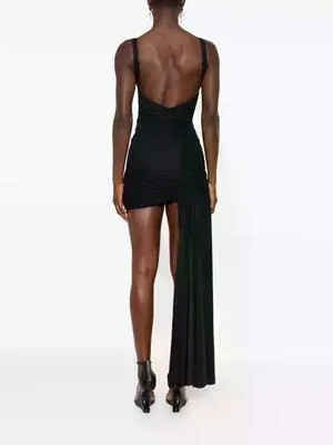 Balenciaga Ruched Midi Dress