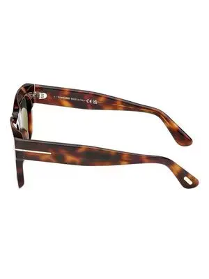 TOM FORD Square-frame Sunglasses - Brown