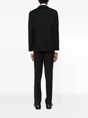LARDINI Notched-lapel Suit - Black