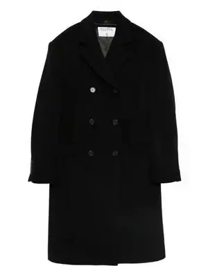Filippa K Double-breasted Coat - Black