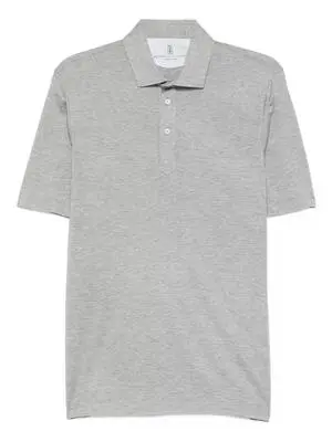 Brunello Cucinelli Button-placket Polo Shirt