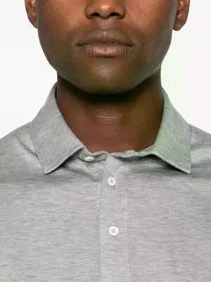 Brunello Cucinelli Button-placket Polo Shirt