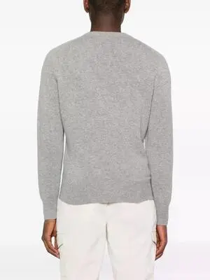 Brunello Cucinelli Cashmere Crew Neck Sweater - Grey