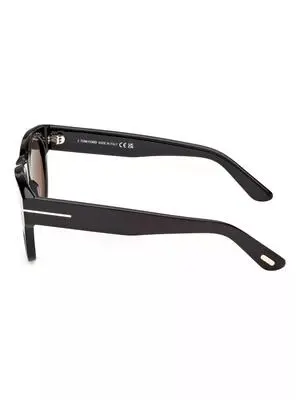 TOM FORD Round-frame Sunglasses - Black