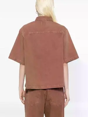 HAIKURE Logo-patch Shirt