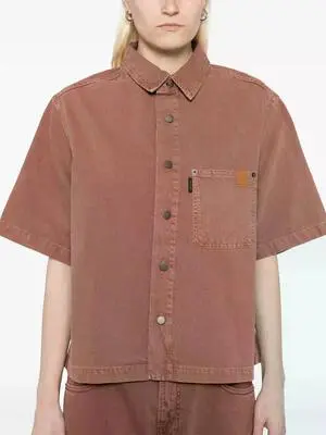 HAIKURE Logo-patch Shirt