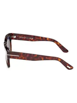 TOM FORD Round-frame Sunglasses - Brown