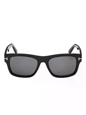 TOM FORD Rectangle Frame Sunglasses - Black