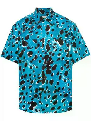 Marni Abstract-print Cotton Shirt