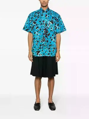 Marni Abstract-print Cotton Shirt