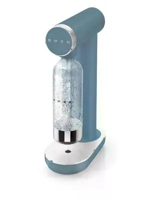 SMEG Logo-print Soda Maker - Blue