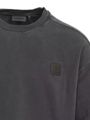 Carhartt Work In Progress Logo-patch Sweatshirt - Grey