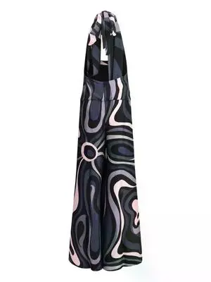 Emilio Pucci Print Sleeveless Jumpsuit