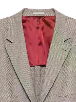 Brunello Cucinelli Single-breasted Blazer - Grey