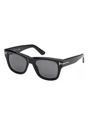 TOM FORD Finn Square-frame Sunglasses - Black