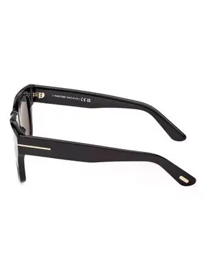 TOM FORD Finn Square-frame Sunglasses - Black