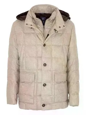 FAY Quilted Hooded Jacket