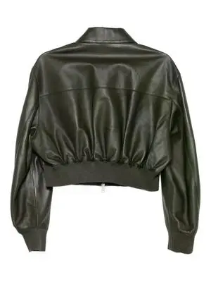 ARMA Desy Leather Bomber Jacket